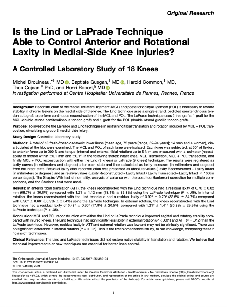 NextGen Affordable Knee Ligament Injury Robotic Arthrometer